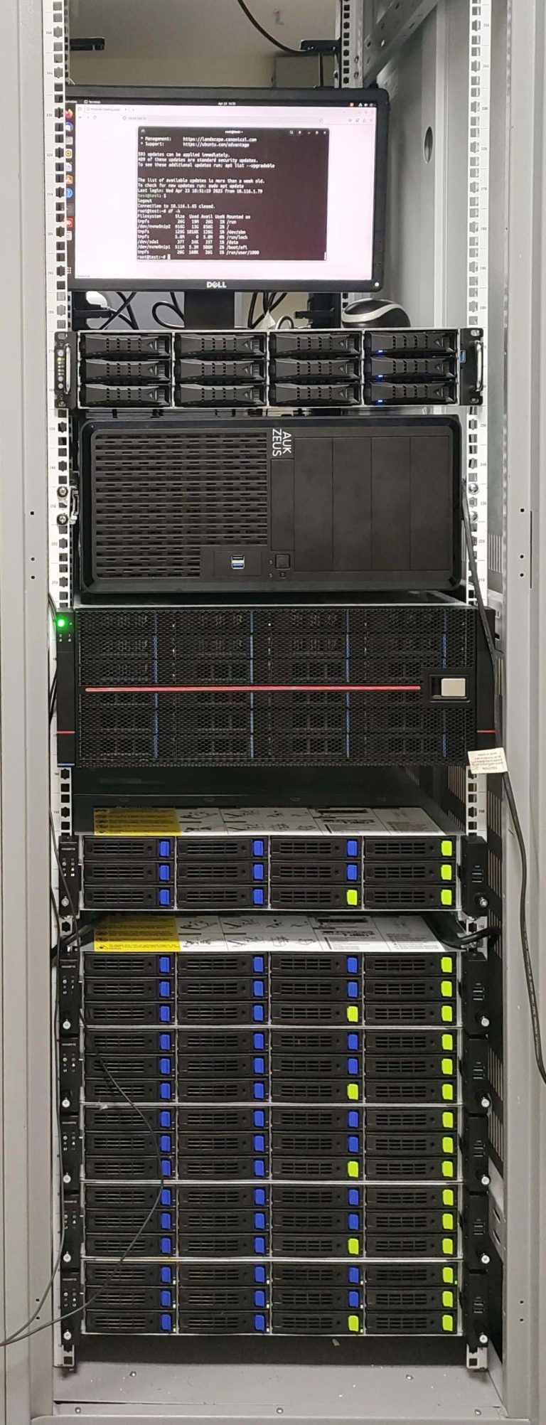 High End Computer Cluster